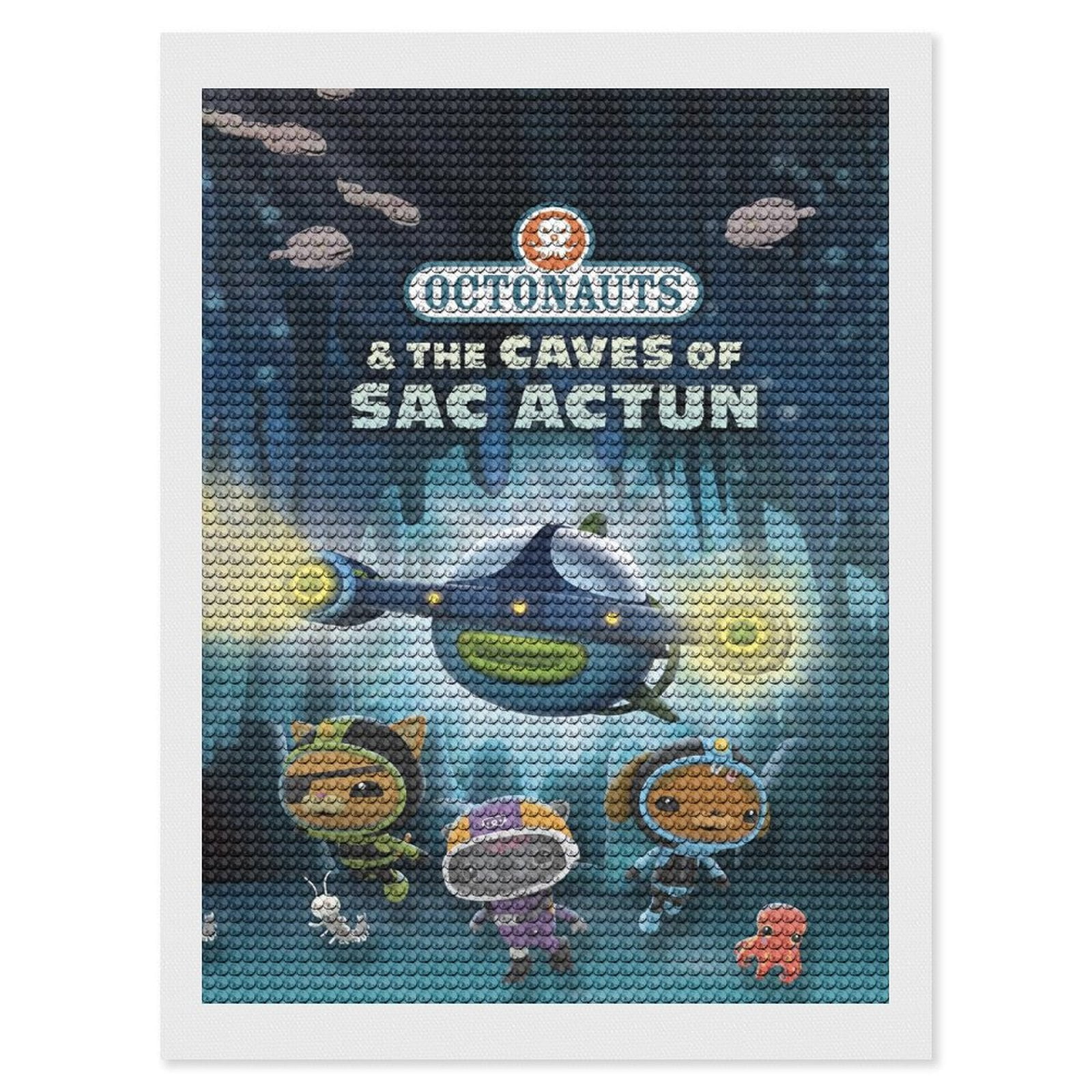 Octonauts Diamond Art Kits for Adults Full Drill Diamond Art Anime ...