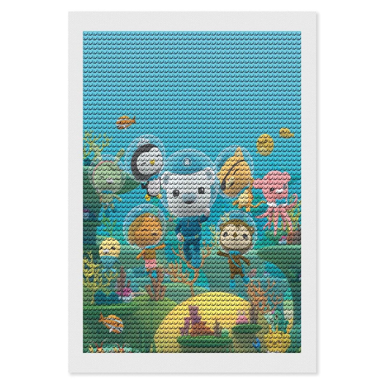 Octonauts Diamond Art Kits for Adults Full Drill Diamond Art Anime ...