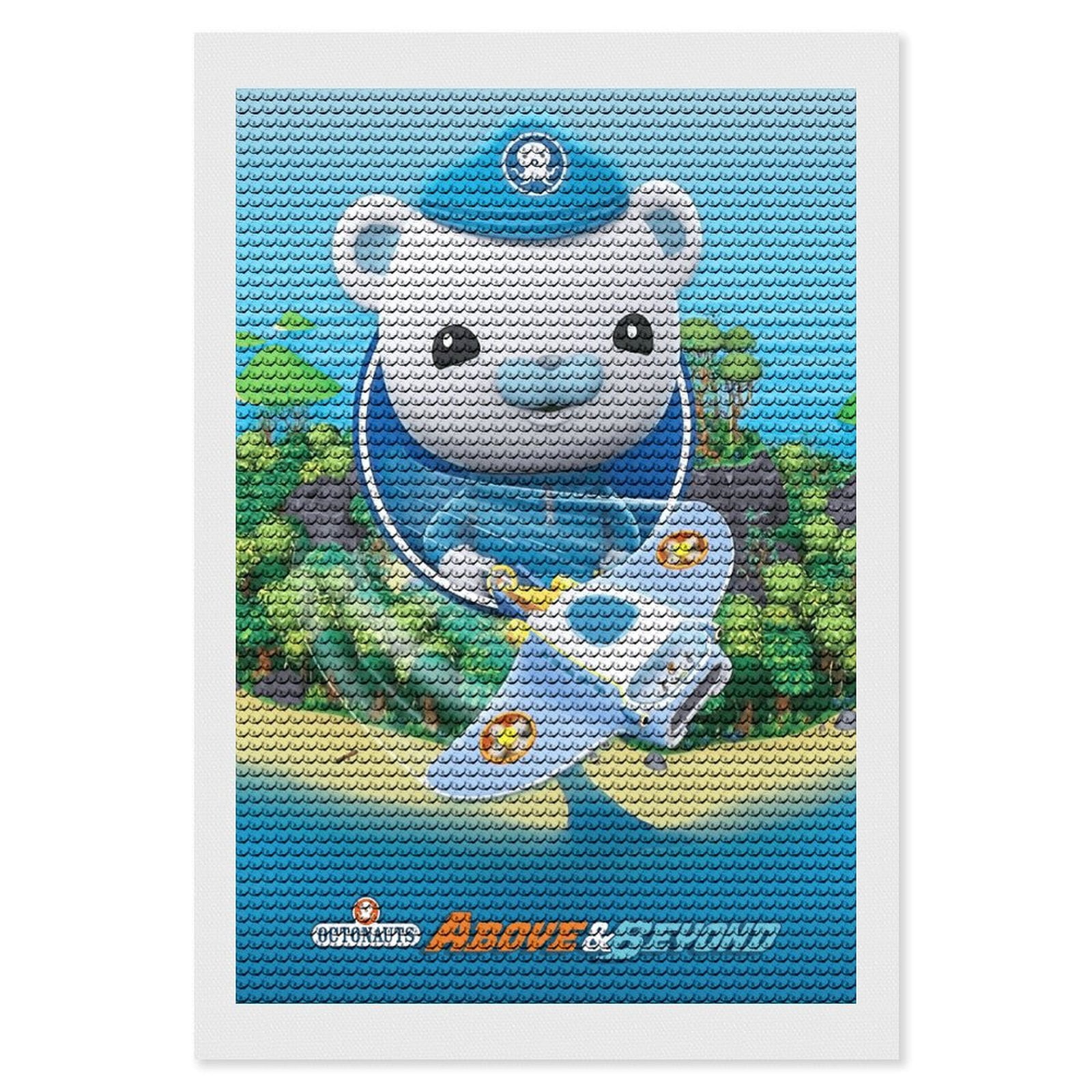 Octonauts Diamond Art Kits for Adults Beginners Round 5D Paint with ...