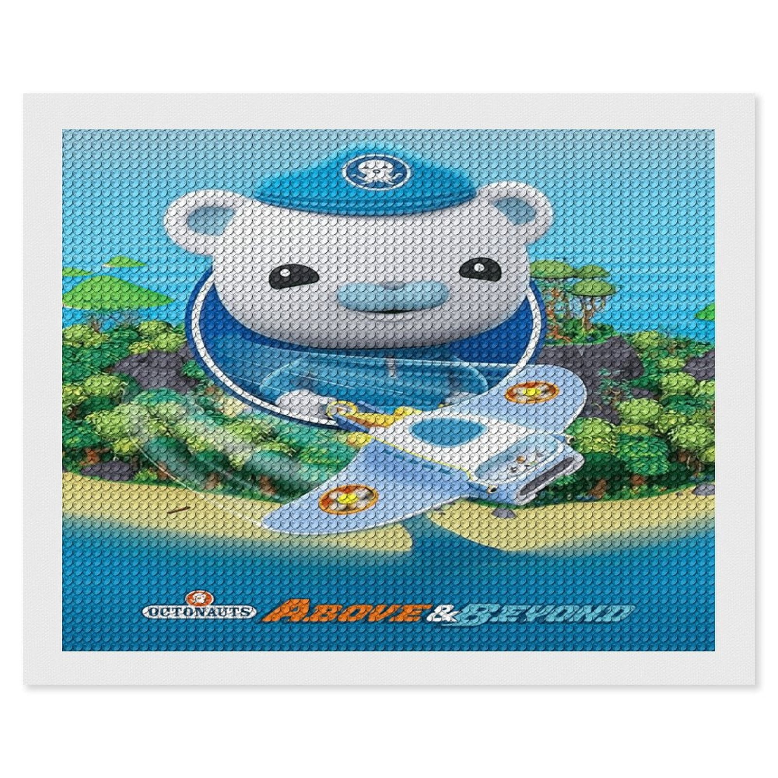 Octonauts Diamond Art Kits for Adults, Diamond Art Gem Art Painting ...