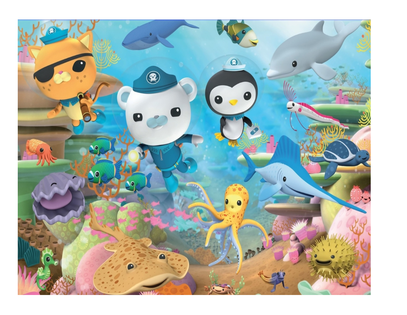 Octonauts Edible Cake Topper- 1/4 Sheet - Walmart.com