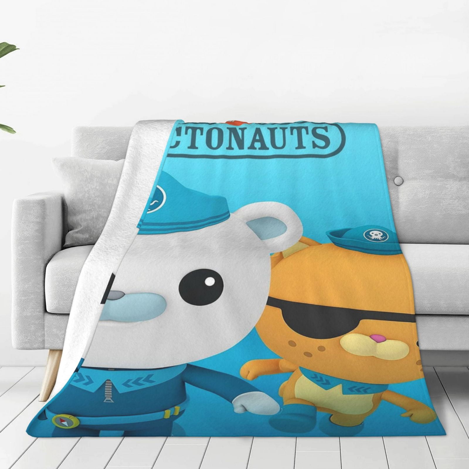 Octonauts Fleece Blanket Super Soft Warm Throw Blankets, Plush Cozy ...