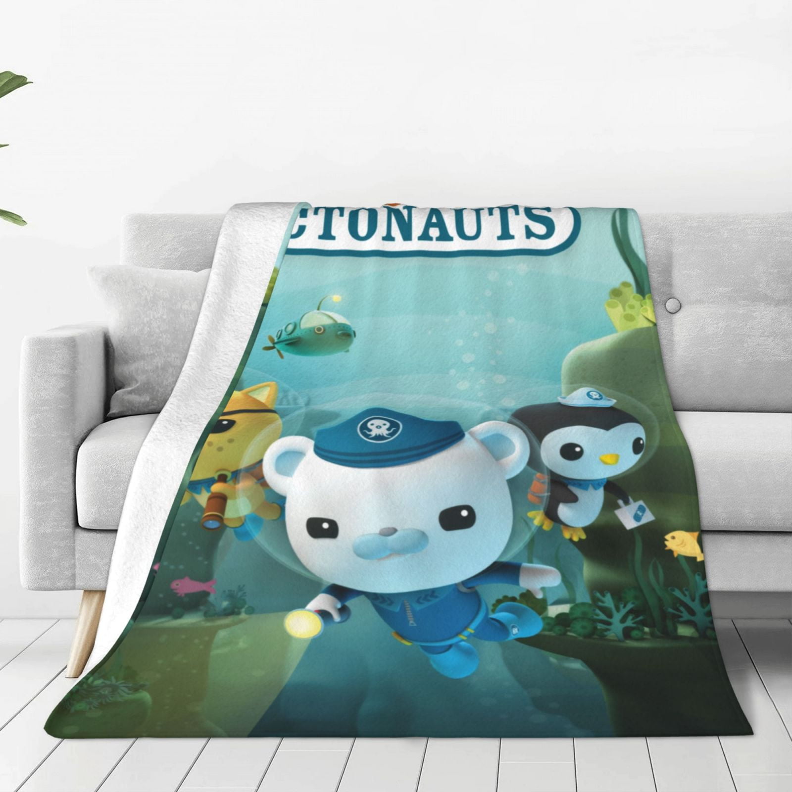 Octonauts Fleece Blanket Super Soft Warm Throw Blankets, Plush Cozy ...
