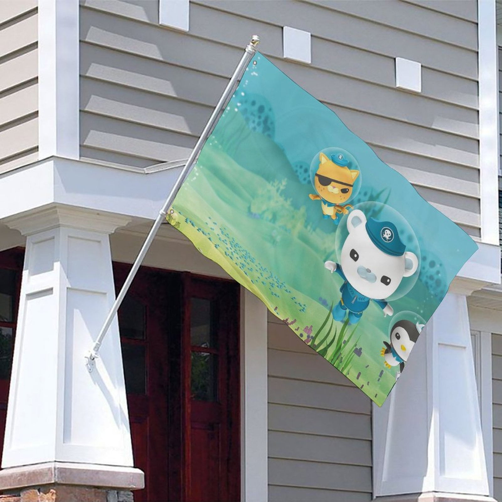 Octonauts Garden Banner - Double-Sided House Outdoor Flag for Yard And ...