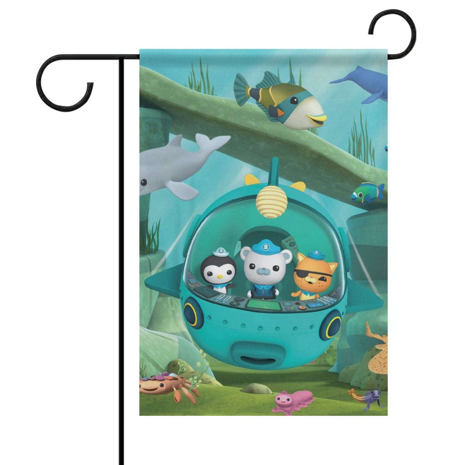 Octonauts Garden Banner - Double-Sided House Outdoor Flag for Yard And ...