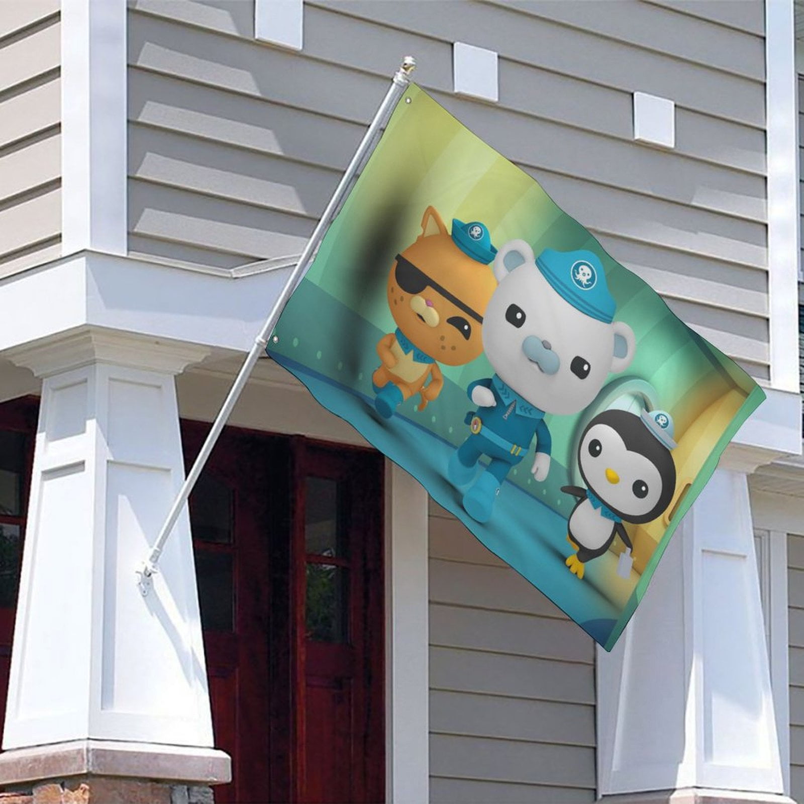 Octonauts Garden Banner - Double-Sided House Outdoor Flag for Yard And ...