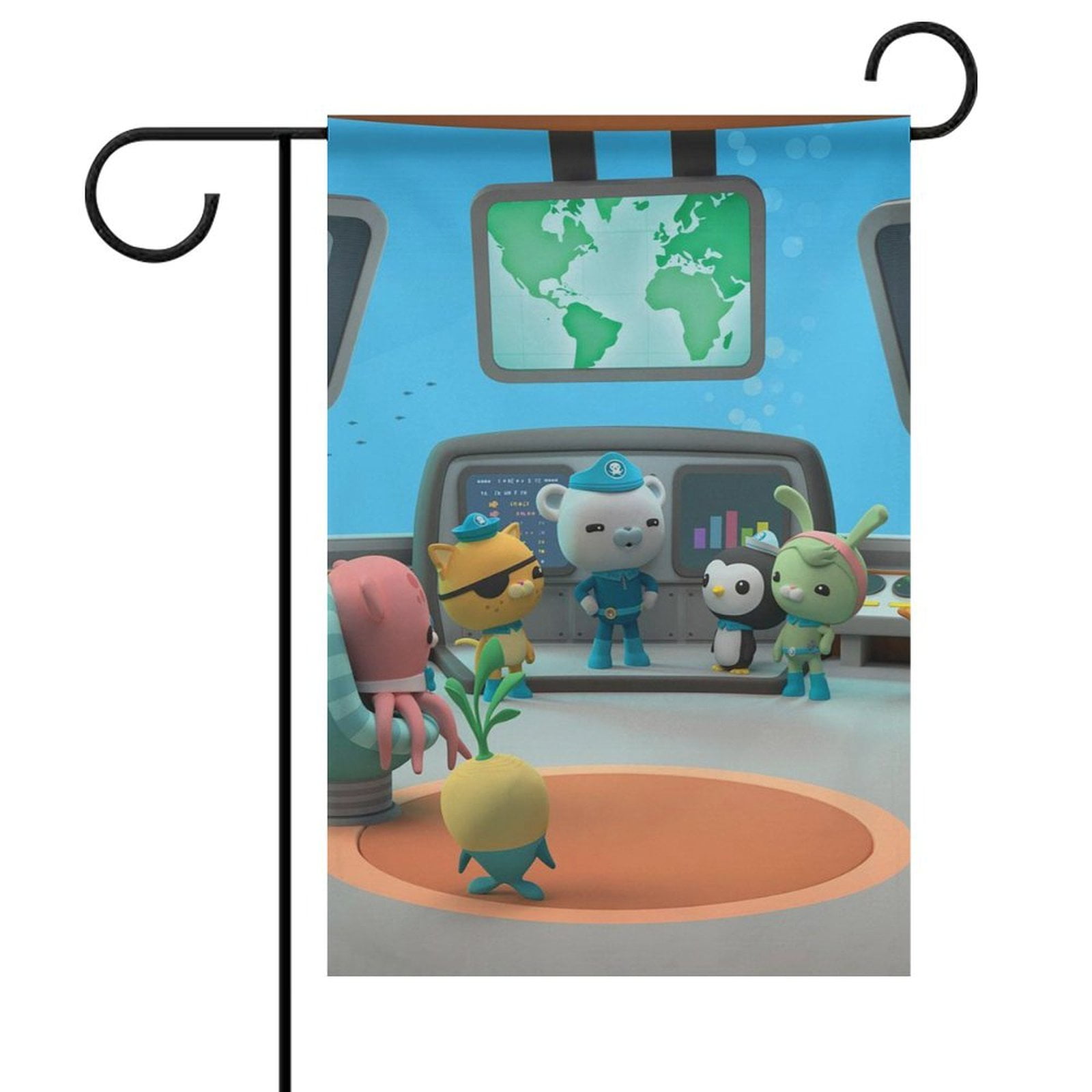 Octonauts Garden Banner - Double-Sided House Outdoor Flag for Yard And ...