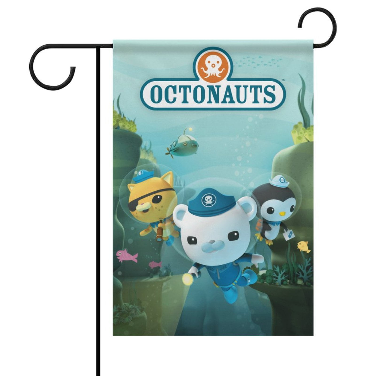 Octonauts Garden Banner - Double-Sided House Outdoor Flag for Yard And ...