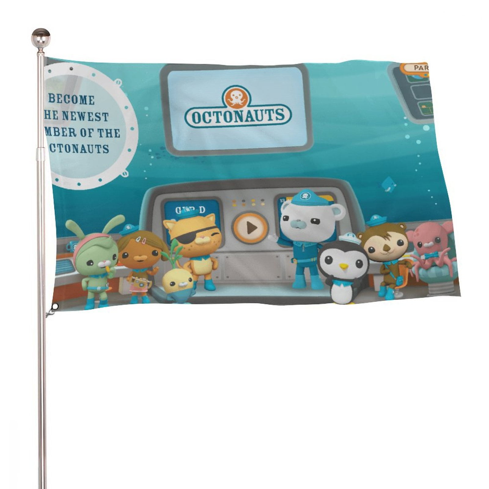Octonauts Garden Banner - Double-Sided House Outdoor Flag for Yard And ...