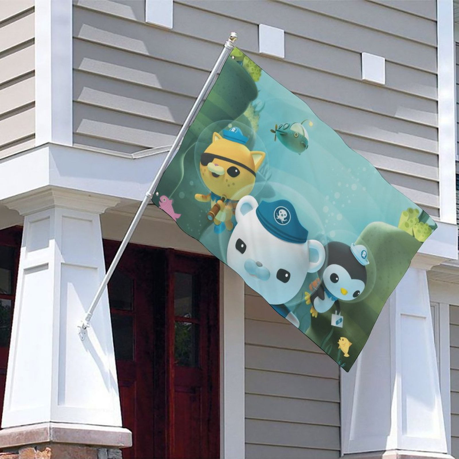 Octonauts Garden Banner - Double-Sided House Outdoor Flag for Yard And ...