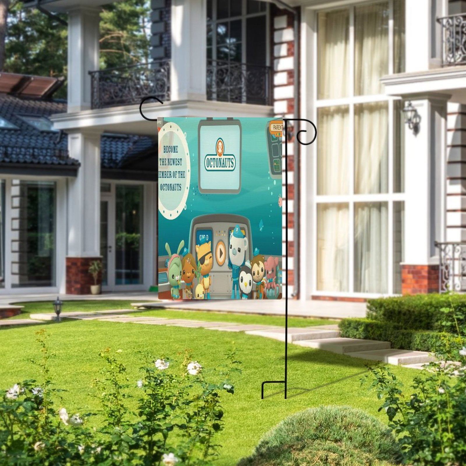 Octonauts Garden Banner - Double-Sided House Outdoor Flag for Yard And ...