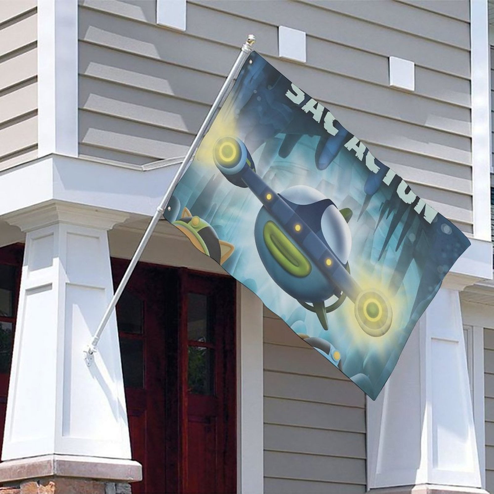 Octonauts Garden Banner - Double-Sided House Outdoor Flag for Yard And ...
