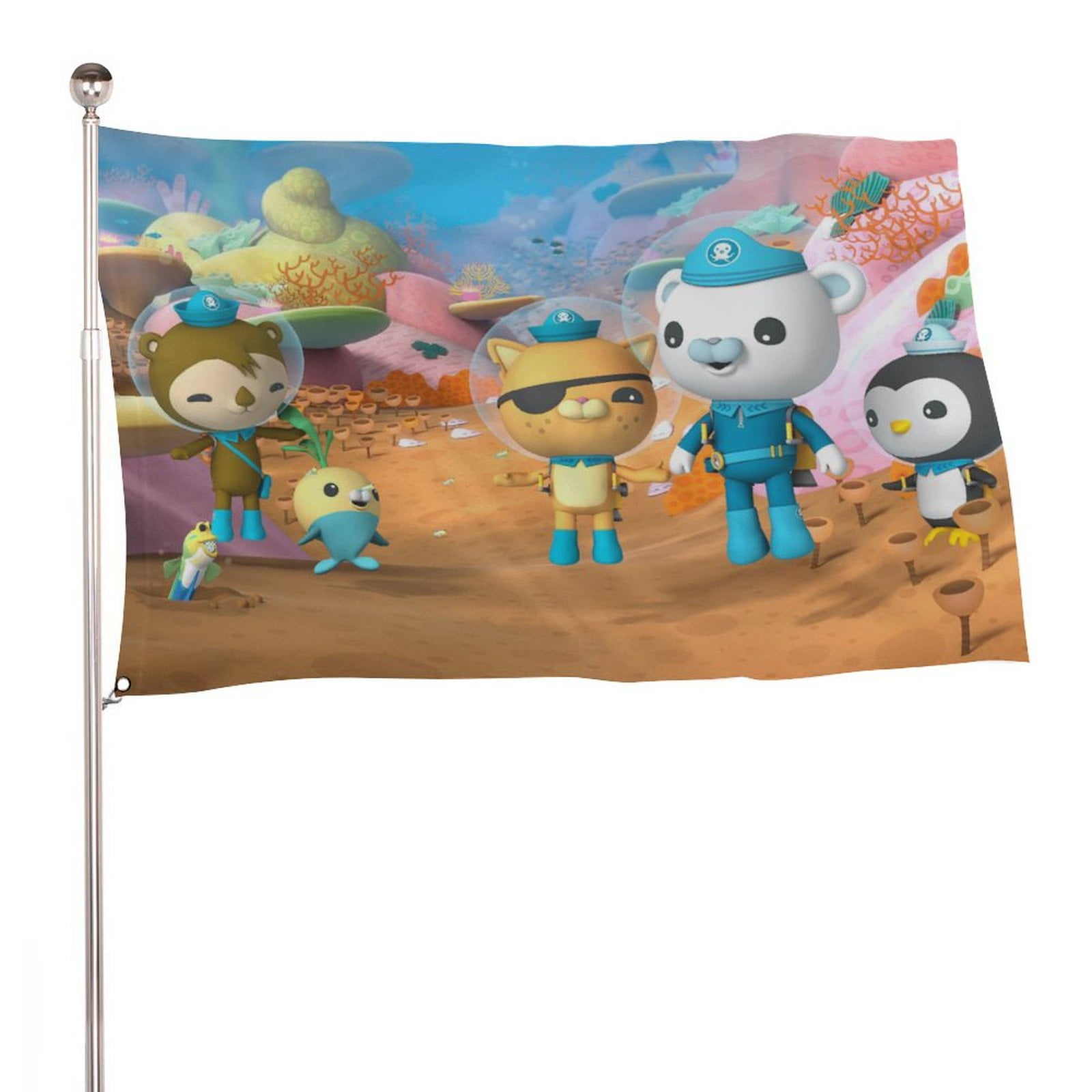 Octonauts Garden Banner - Double-Sided House Outdoor Flag for Yard And ...