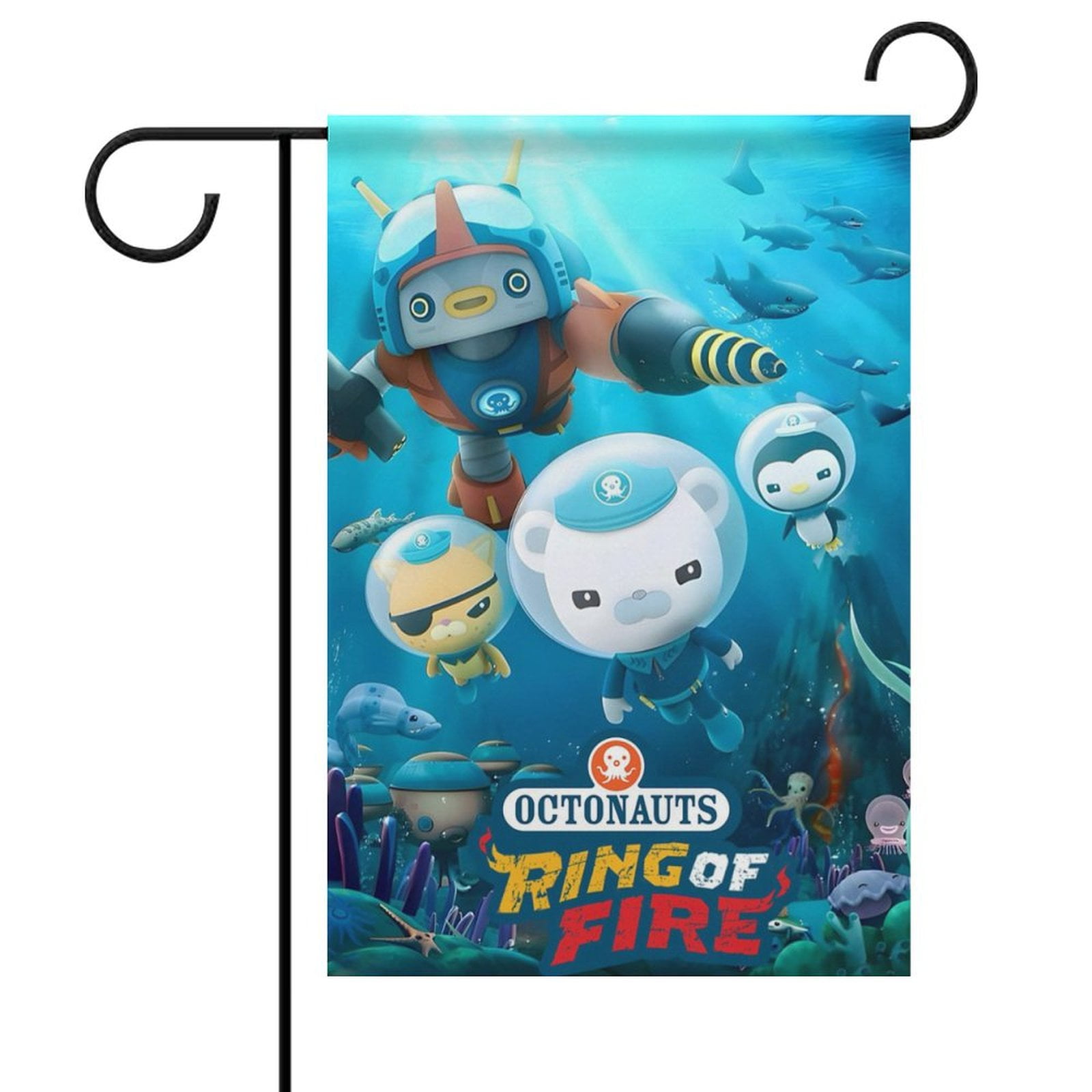 Octonauts Garden Banner - Double-Sided House Outdoor Flag for Yard And ...