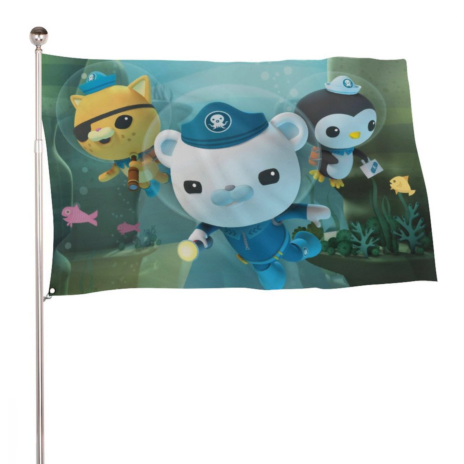 Octonauts Garden Banner - Double-Sided House Outdoor Flag for Yard And ...