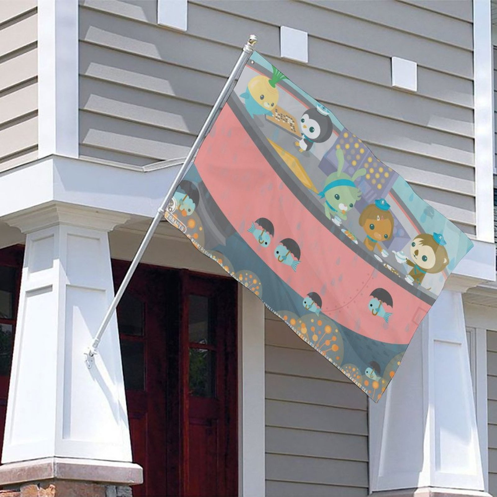 Octonauts Garden Banner - Double-Sided House Outdoor Flag for Yard And ...