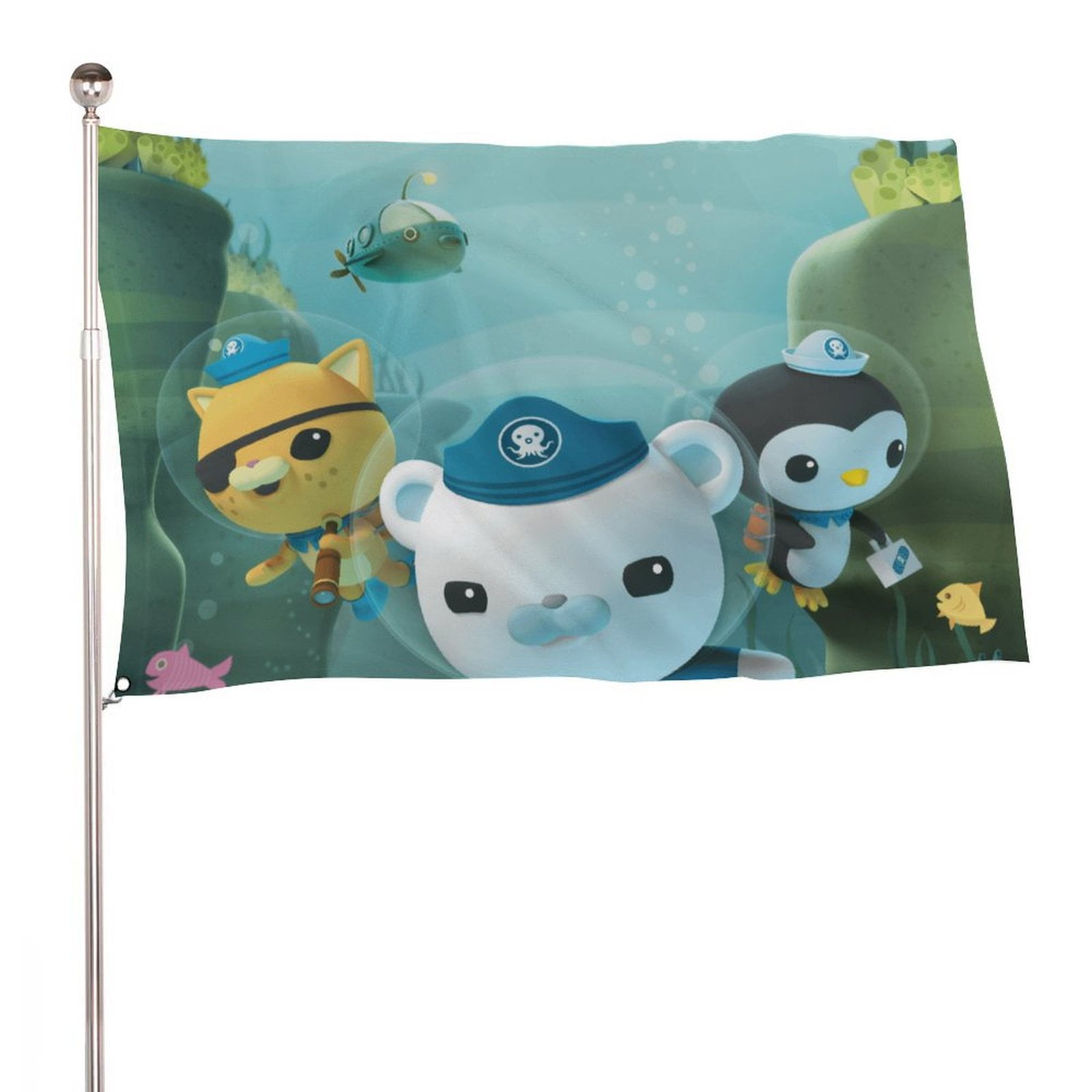 Octonauts Garden Banner - Double-Sided House Outdoor Flag for Yard And ...