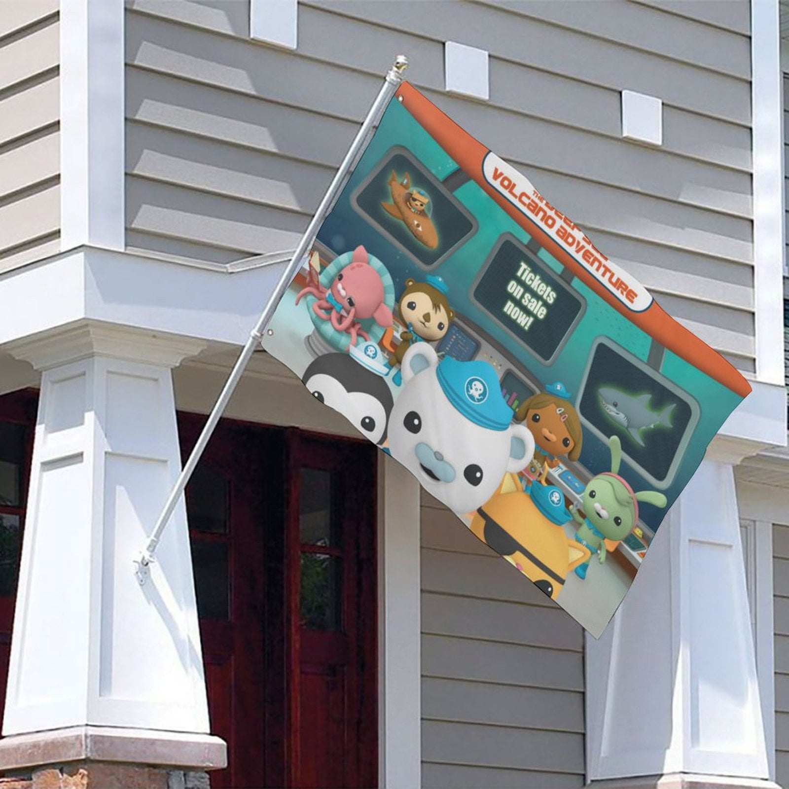 Octonauts Garden Banner - Double-Sided House Outdoor Flag for Yard And ...