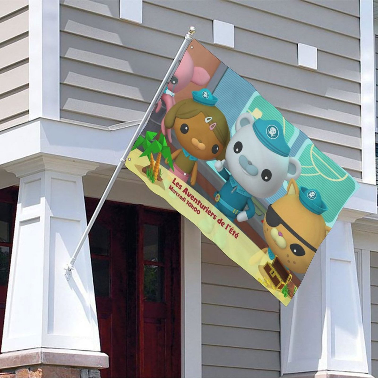 Octonauts Garden Banner - Double-Sided House Outdoor Flag for Yard And ...