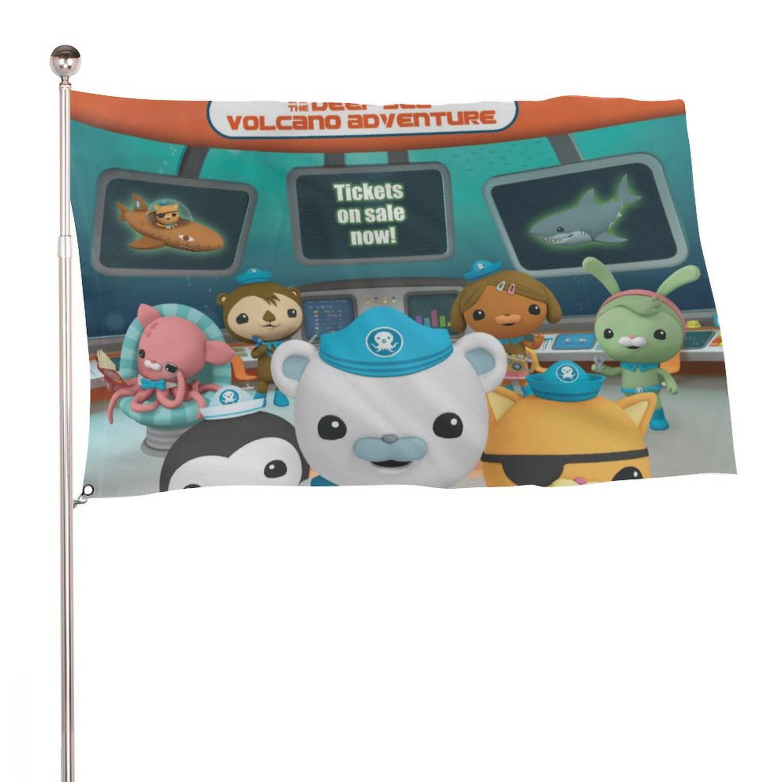 Octonauts Garden Banner - House Outdoor Flag for Yard And Lawn ...
