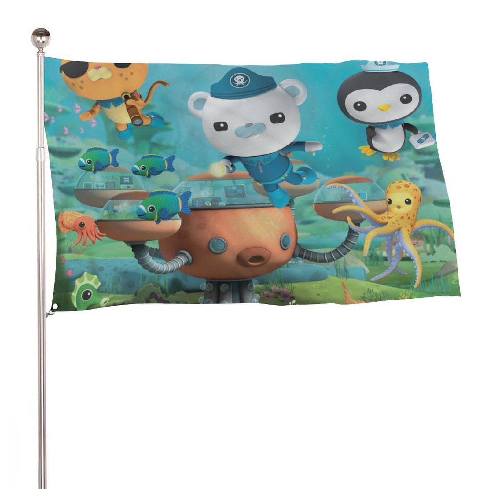 Octonauts Garden Banner - House Outdoor Flag for Yard And Lawn ...