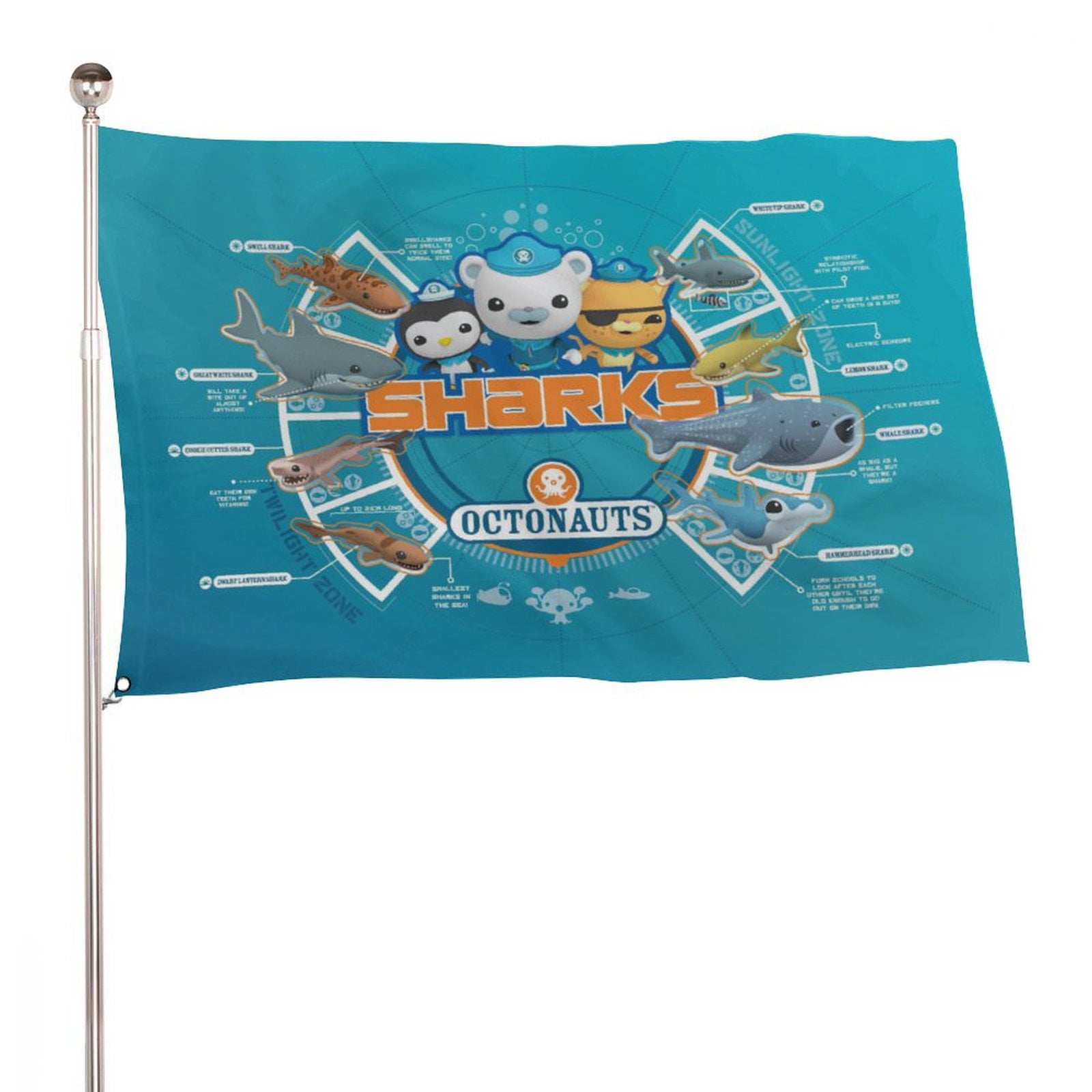 Octonauts Garden Banner - House Outdoor Flag for Yard And Lawn ...