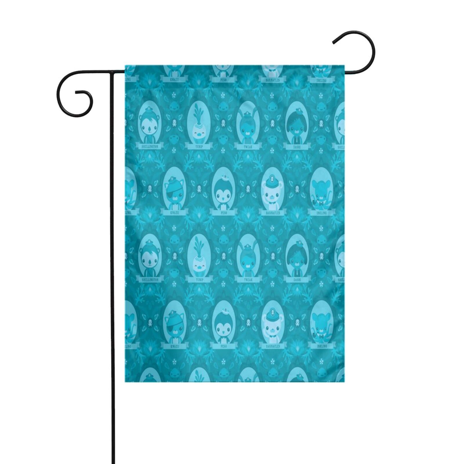 Octonauts Garden Flag Vertical Double Sided Rustic Farmland Yard Lawn ...