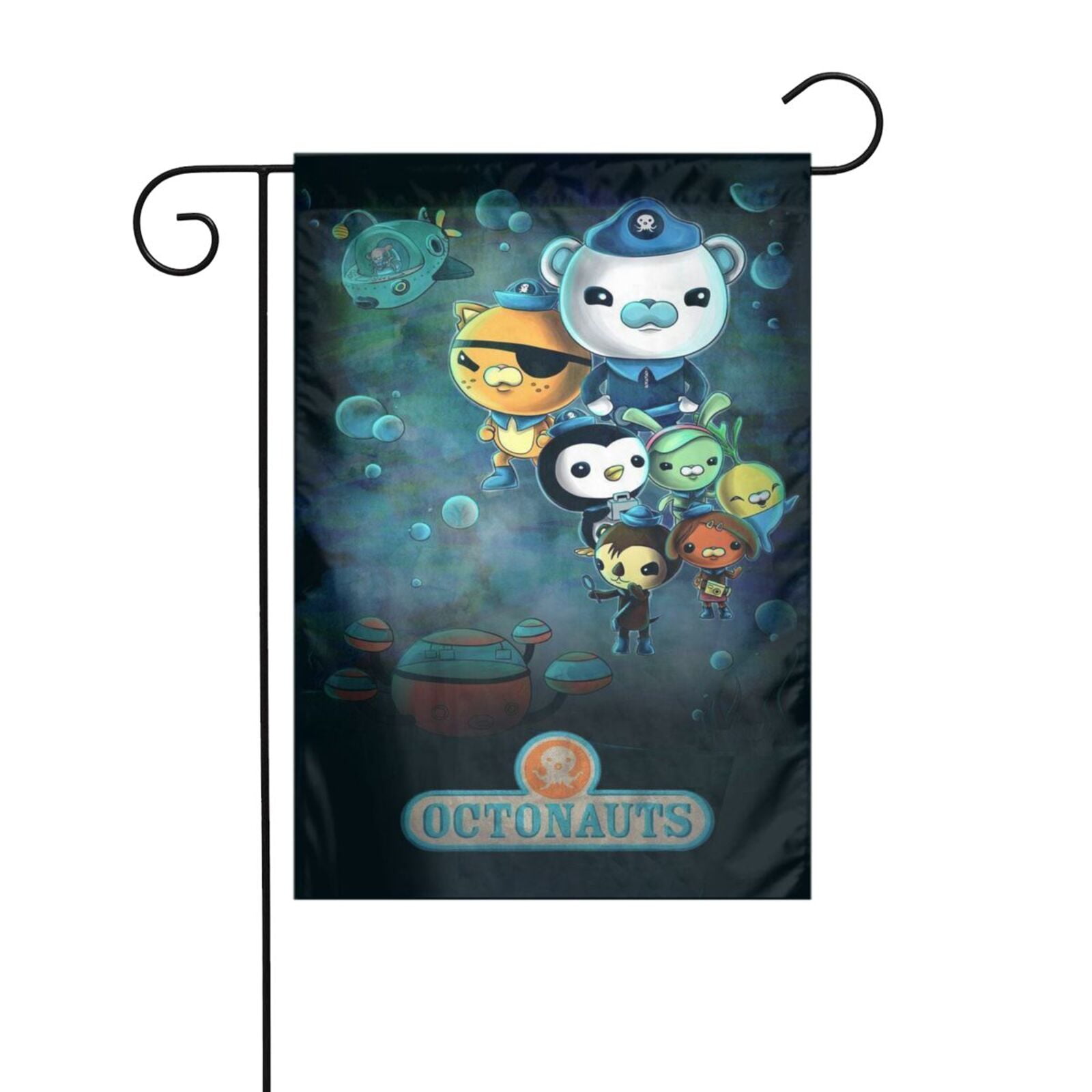 Octonauts Garden Flag Vertical Double Sided Rustic Farmland Yard Lawn ...