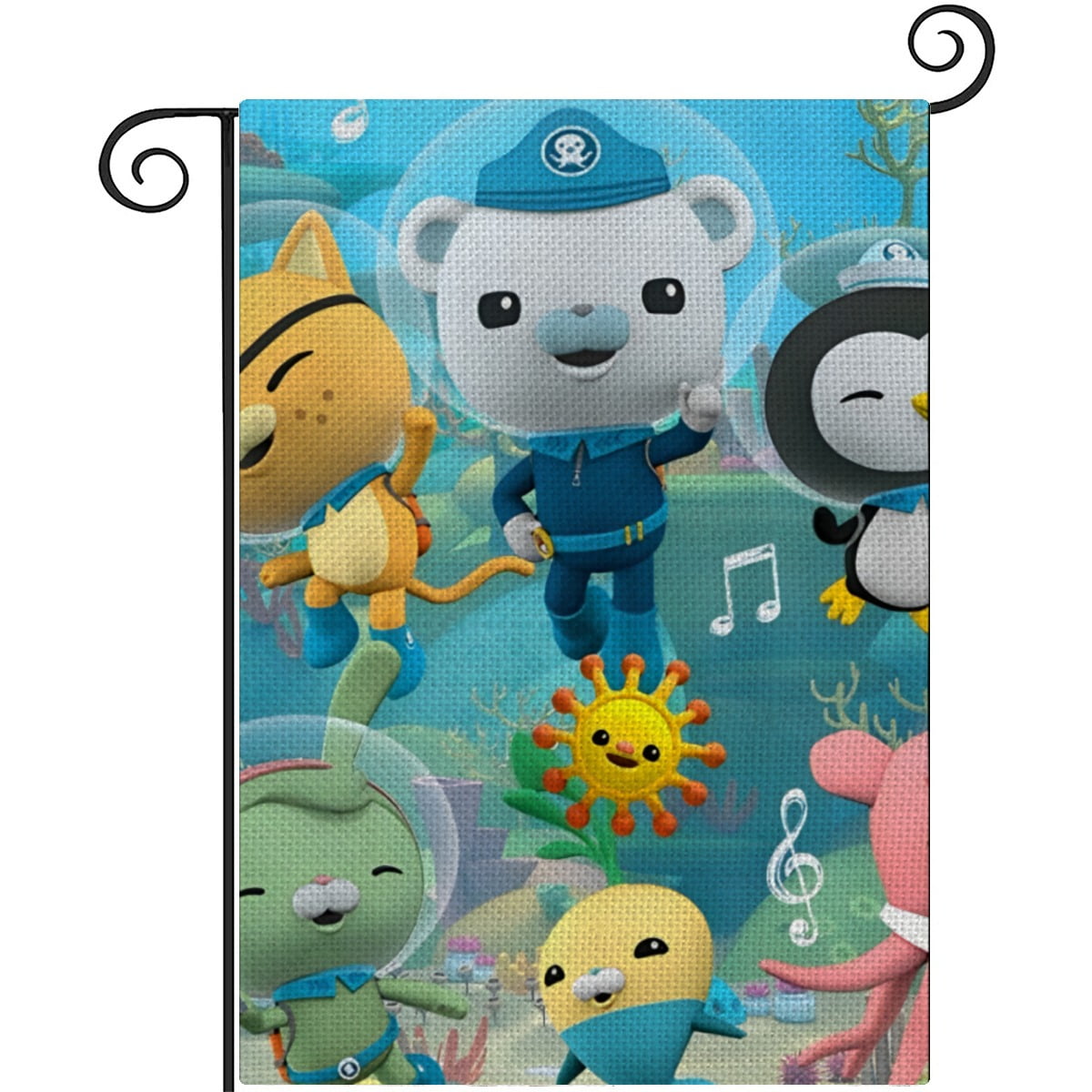 Octonauts Garden Flags Set of Double Sided 12 x 18 Inch Yard Flags ...
