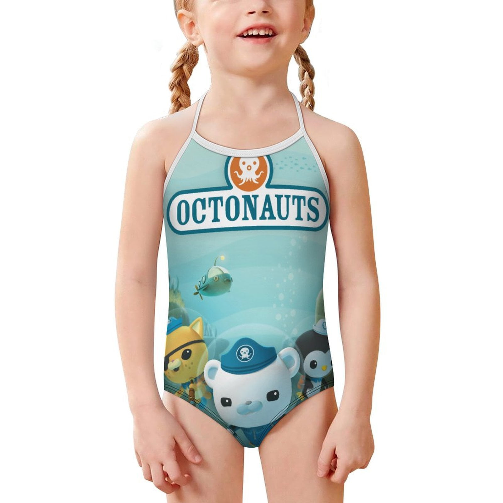 Octonauts Girls One Piece Swimsuits Kids Sport Summer Swimwear Beach ...