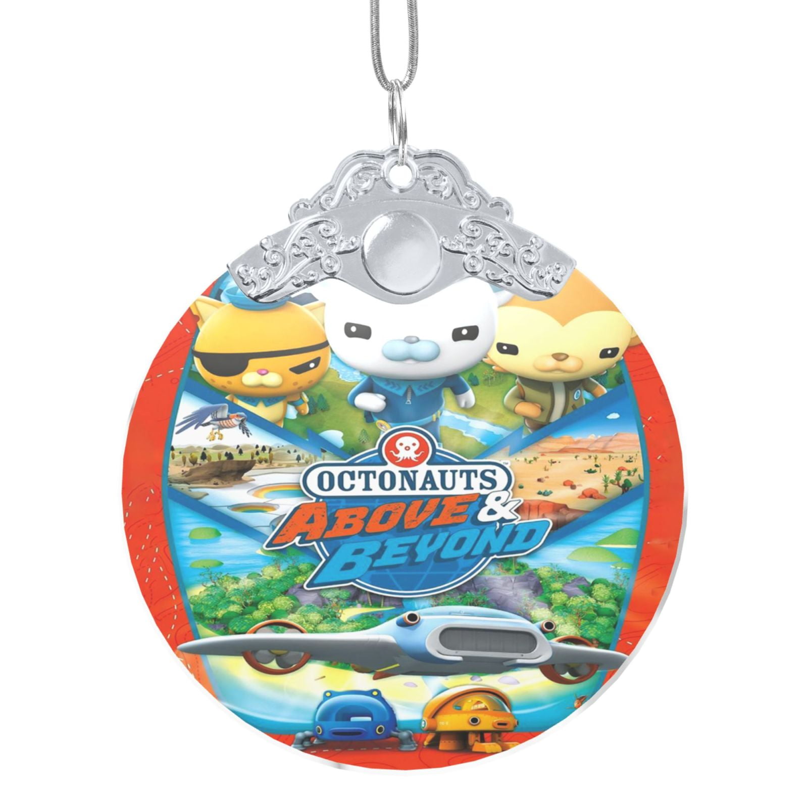Octonauts Glass Christmas Tree Hanging Ornament Christmas Tree ...