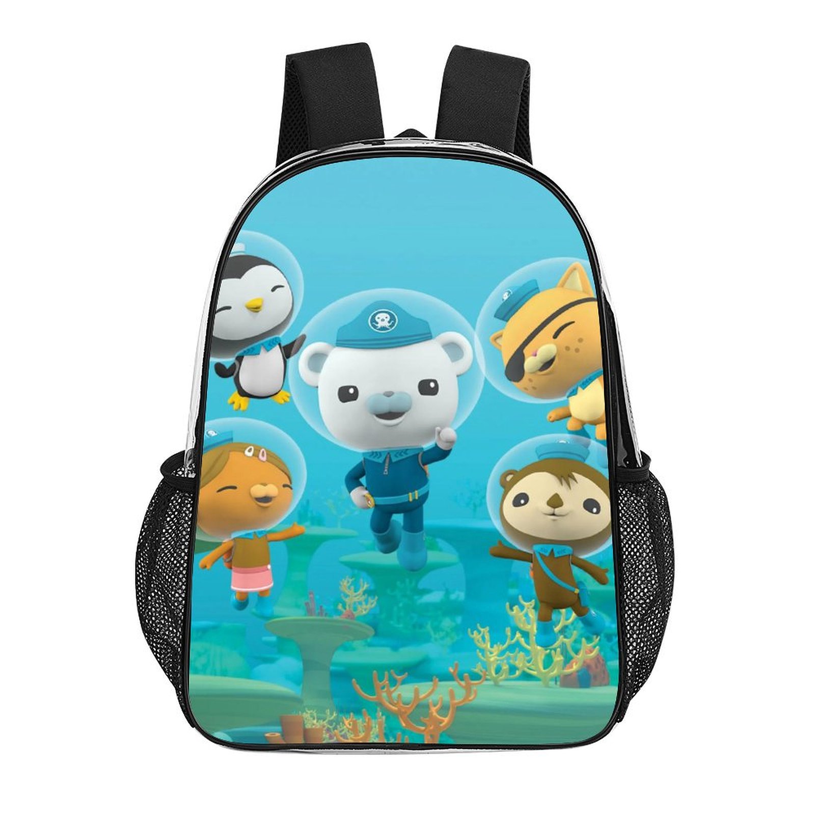 Octonauts The Great Barrier Reef Clear Backpack Large Capacity Daypack ...