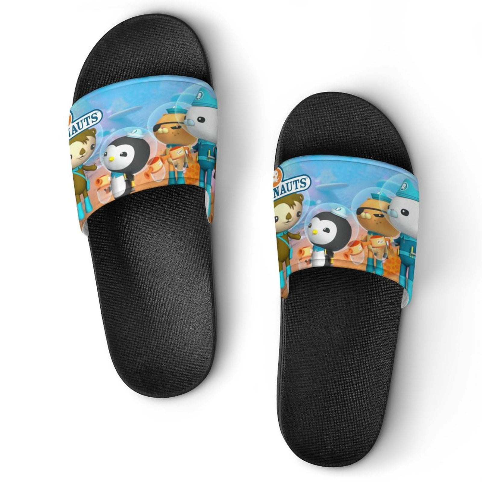 Octonauts Home Slippers Slide Sandals, Casual Pool Slide Outdoor, Slip ...
