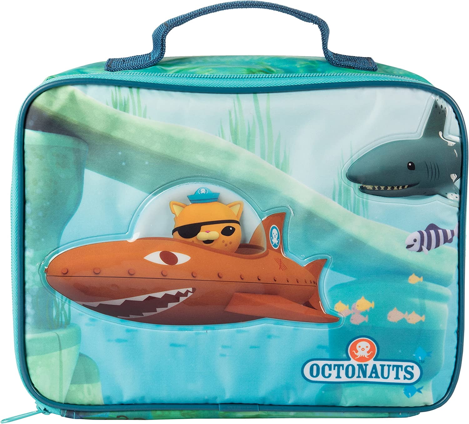OCTONAUTS Insulated Lunch Sleeve - Reusable Heavy Duty Tote Bag w Mesh ...