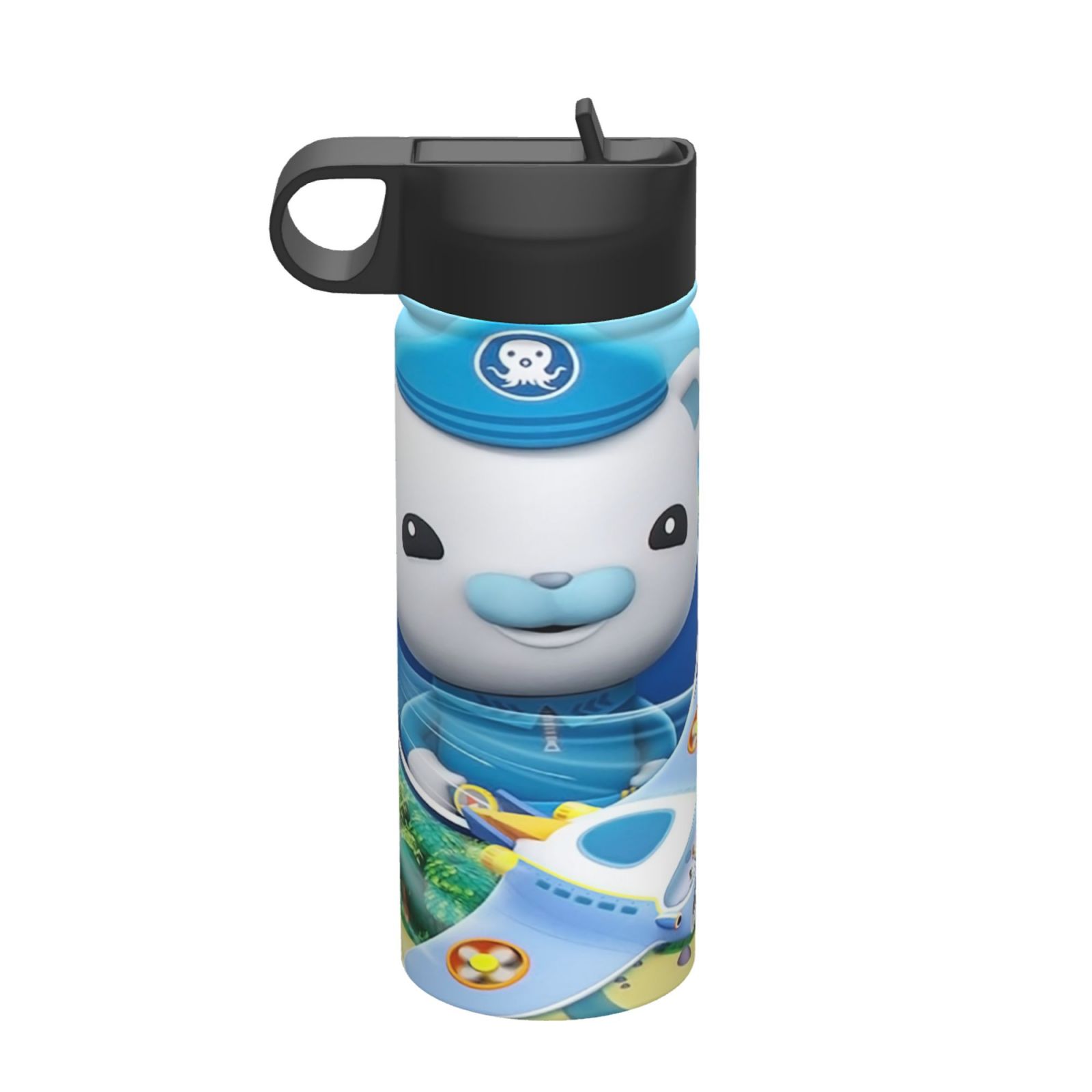 Octonauts Insulated Water Bottle, 18OZ Stainless Steel Double Walled ...