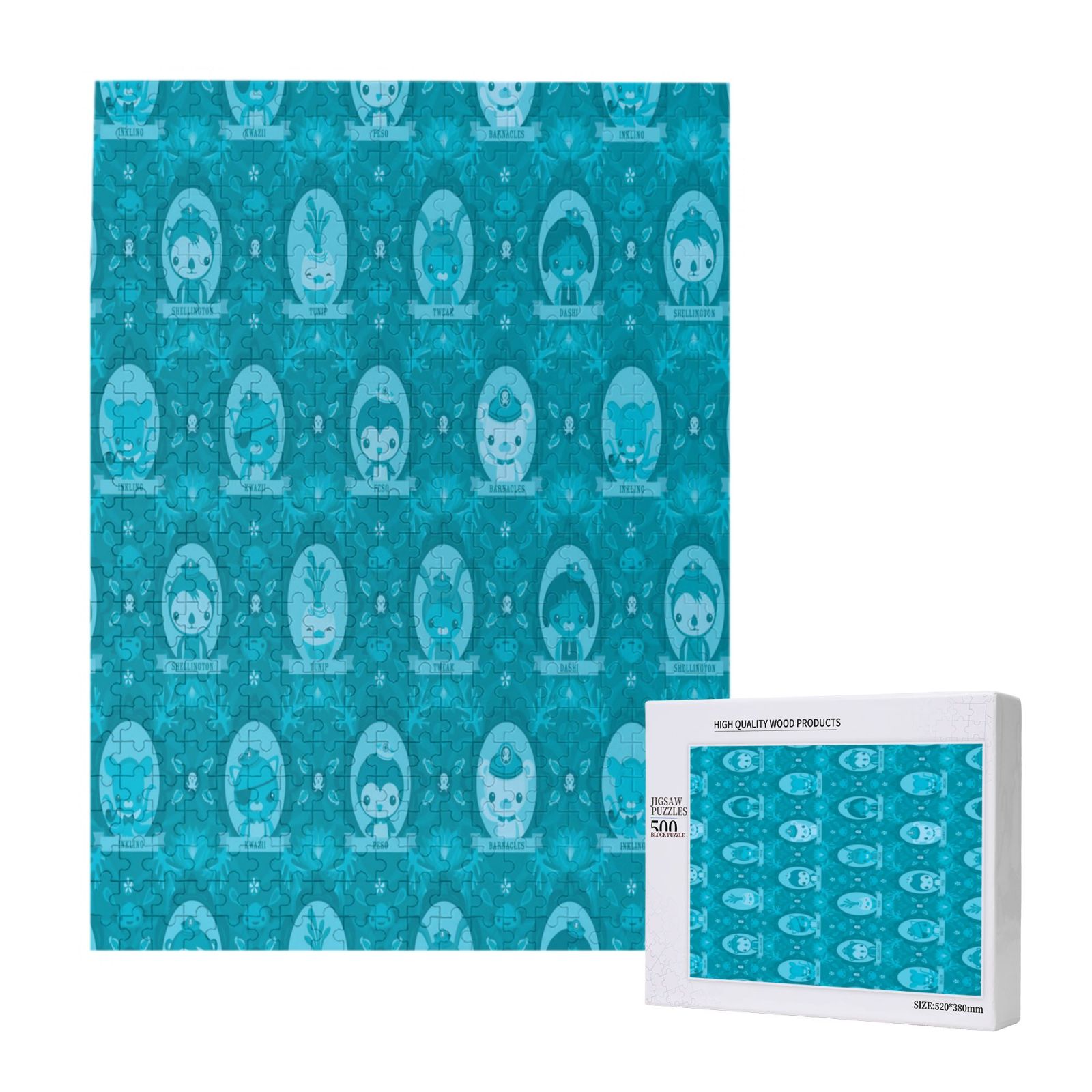 Octonauts Jigsaw Puzzle Interactive Brain Teaser Board Game for Adults ...