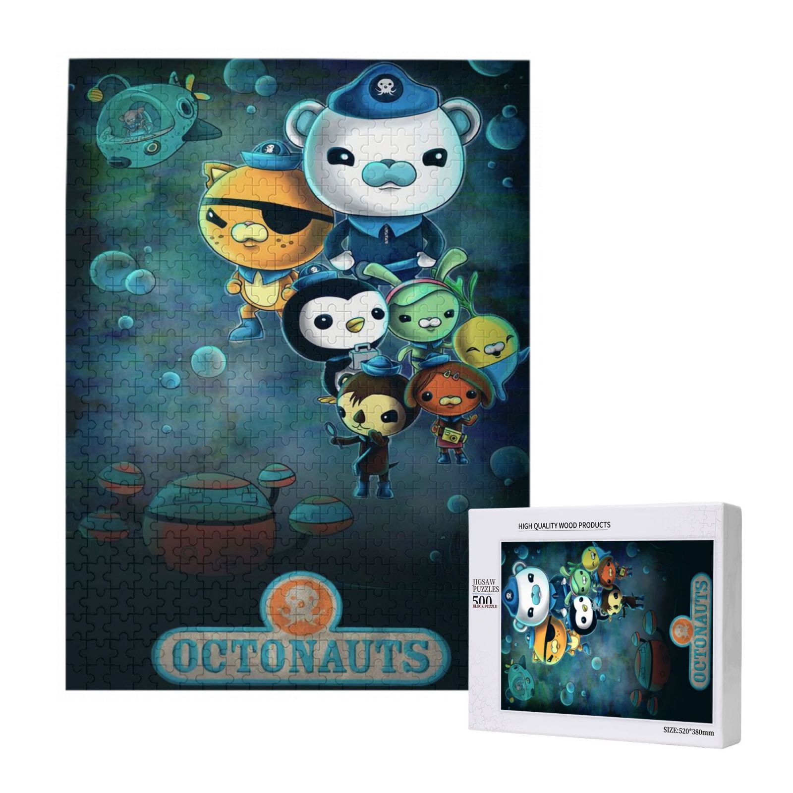 Octonauts Jigsaw Puzzle Interactive Brain Teaser Board Game for Adults ...