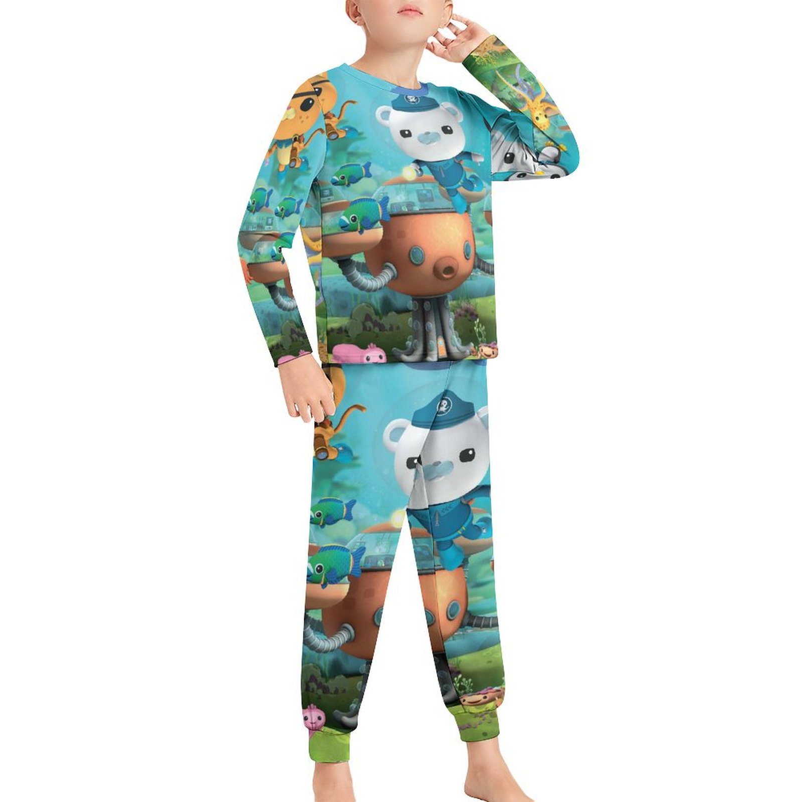Octonauts Kids Pajamas Sets Long Sleeve PJs Sleepwear for Boys Girls ...