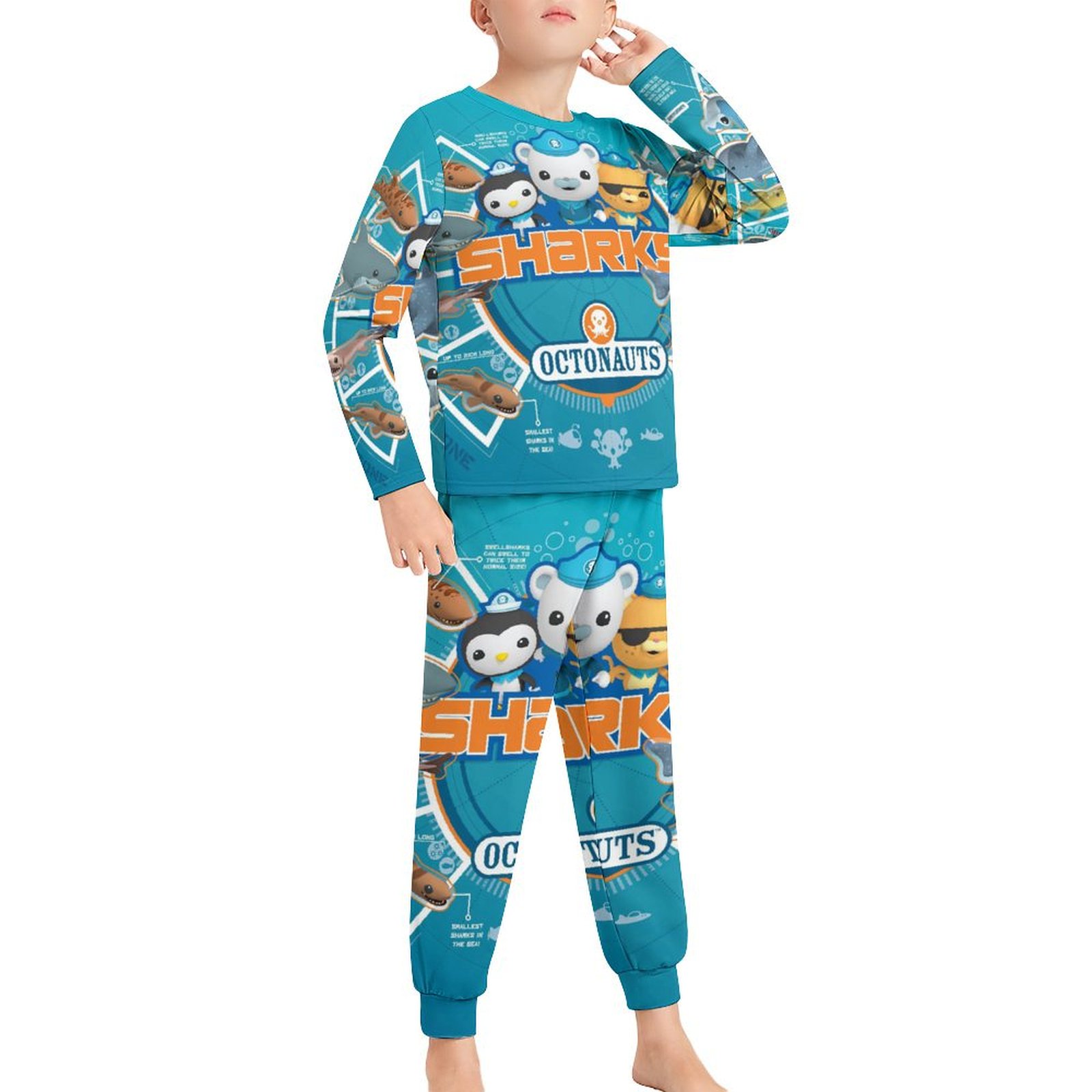 Octonauts Kids Pajamas Sets Long Sleeve PJs Sleepwear for Boys Girls ...