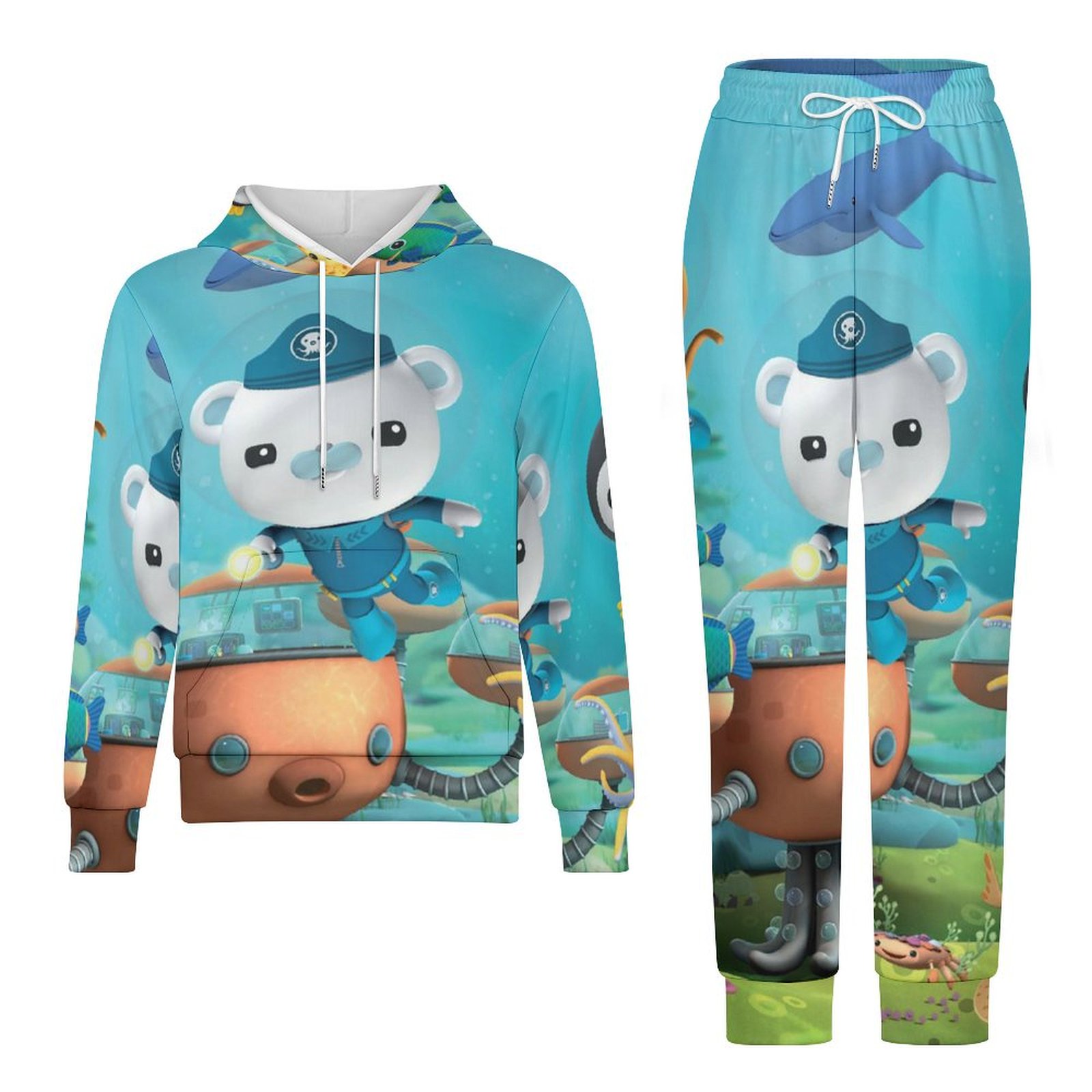 Octonauts Kids Pullover Hoodie And Sweatpants Clothes Set Casual ...
