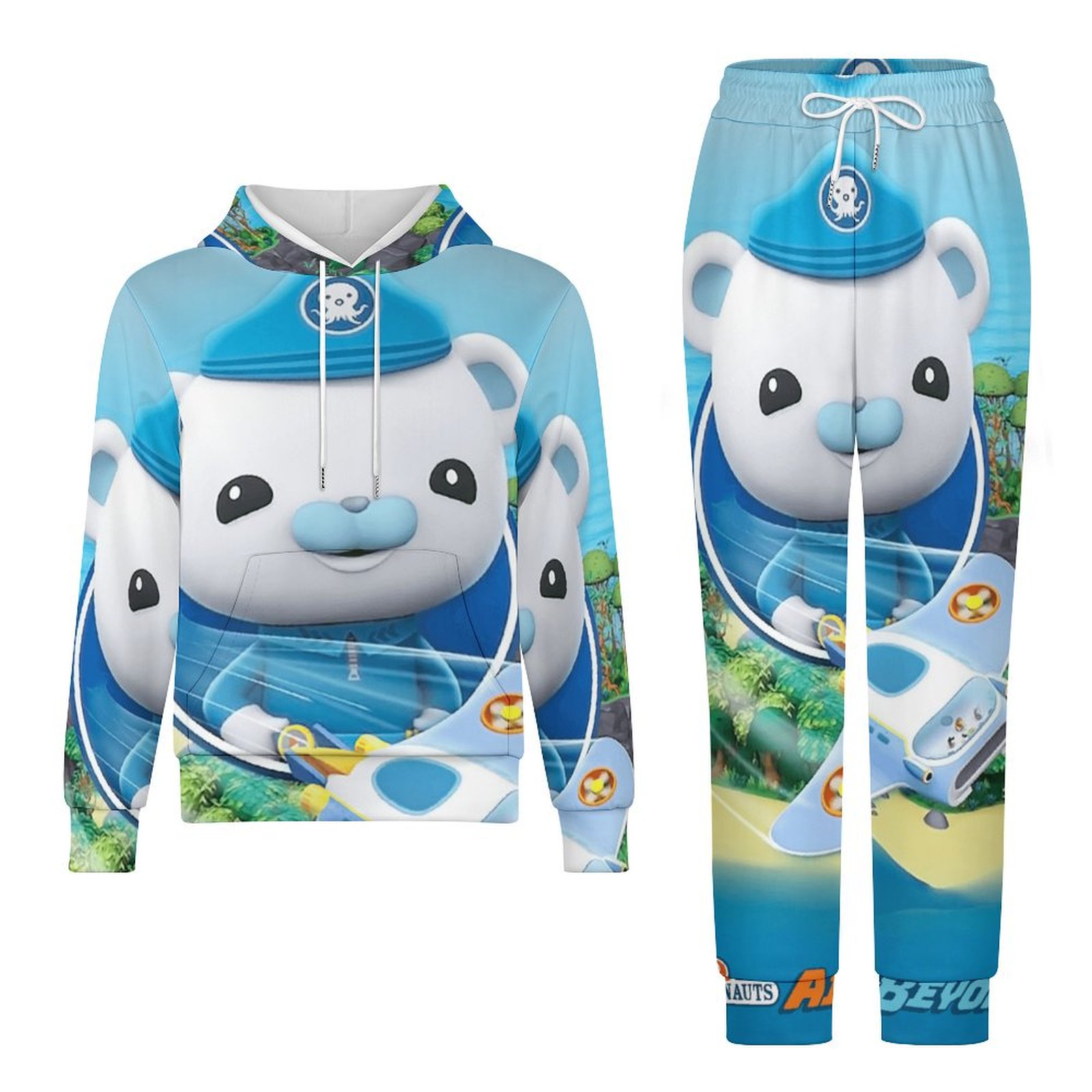 Octonauts Kids Pullover Hoodie And Sweatpants Clothes Set Casual ...