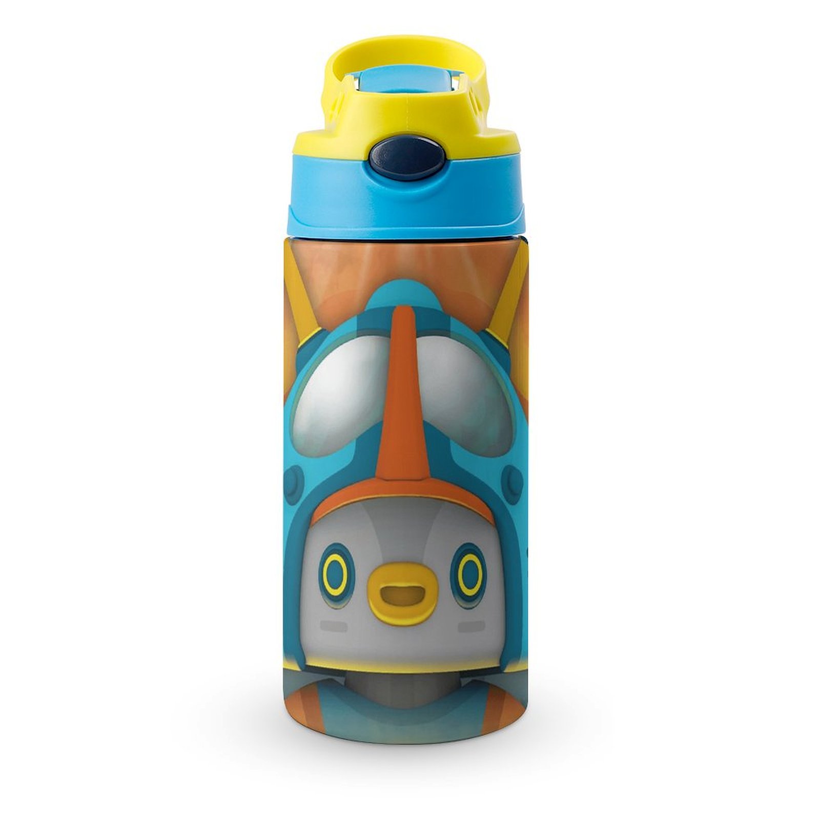 Octonauts Kids Water Bottle with Straw - Stainless Steel Travel Cup ...