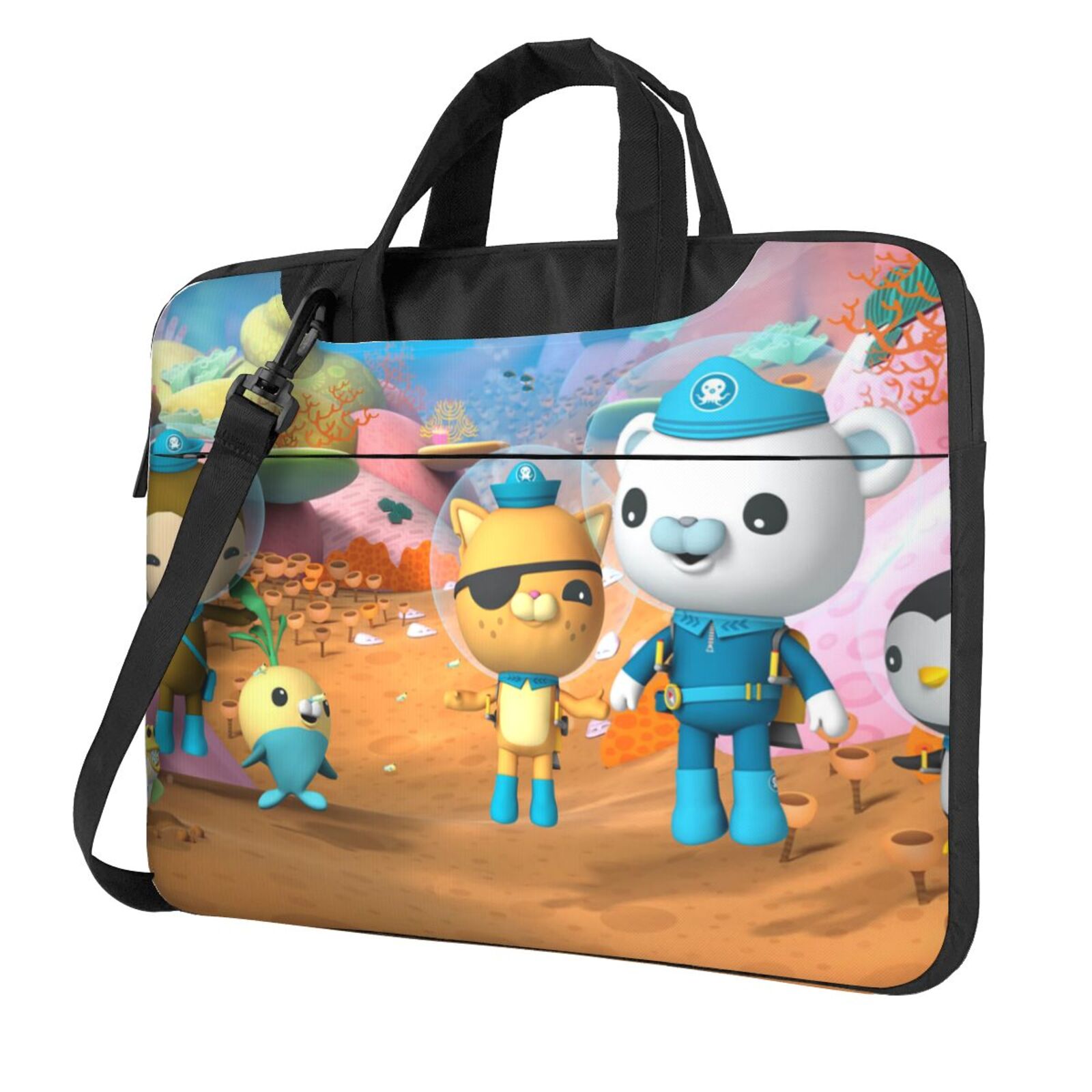 Octonauts Laptop Shoulder Bag for Women Men, 13 inch Computer Laptop ...