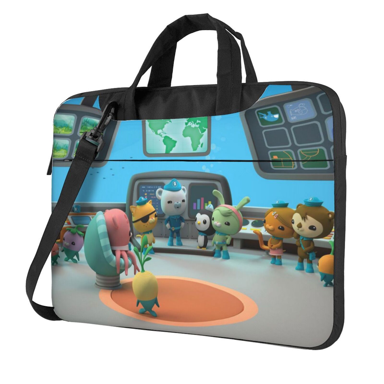 Octonauts Laptop Shoulder Bag for Women Men, 13 inch Computer Laptop ...