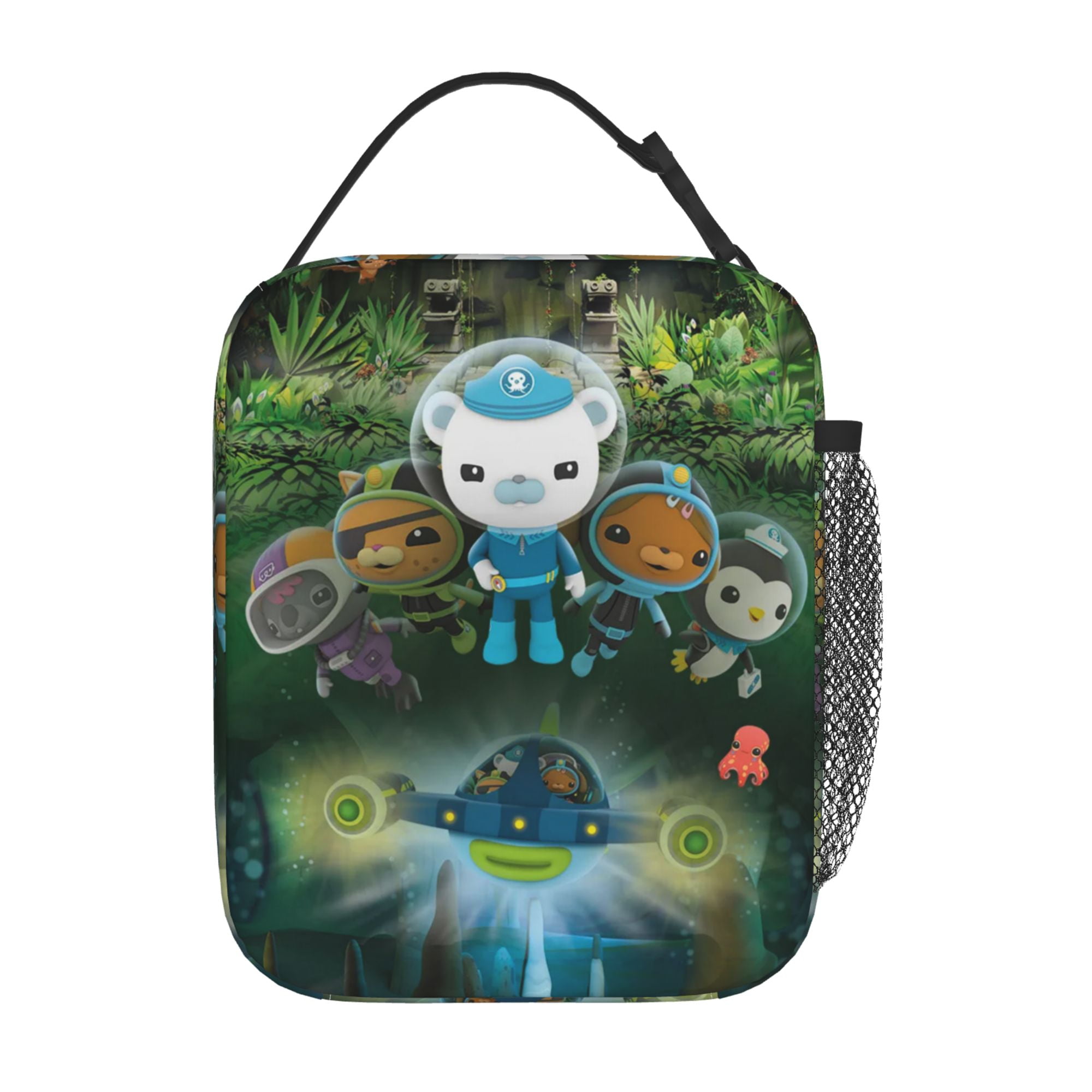 Octonau-t Lunch Bag Cute Kawaii Insulated Lunch Box With Compartments ...