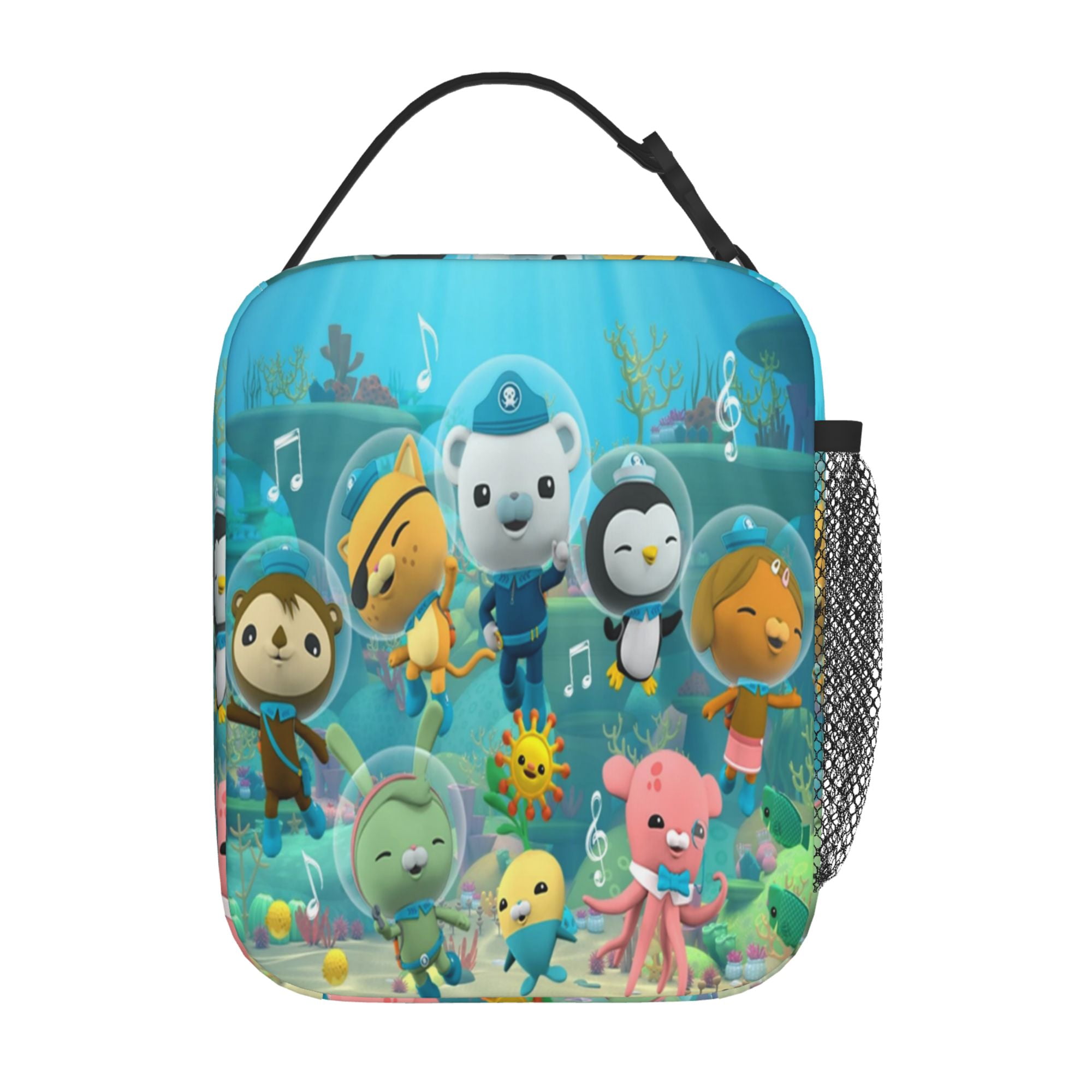 Octonau-t Lunch Bag Cute Kawaii Insulated Lunch Box With Compartments ...
