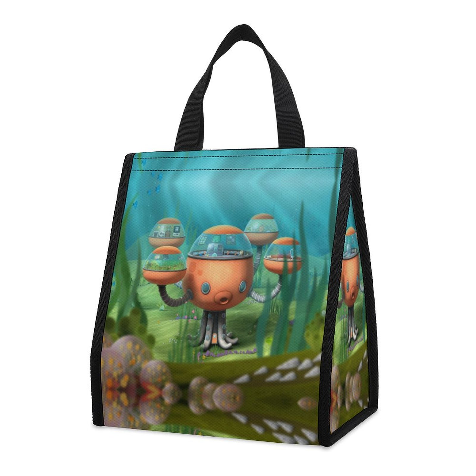 Octonauts Lunch Bag Insulated, Lunch Box Bag Reusable Lunch Tote Bag ...
