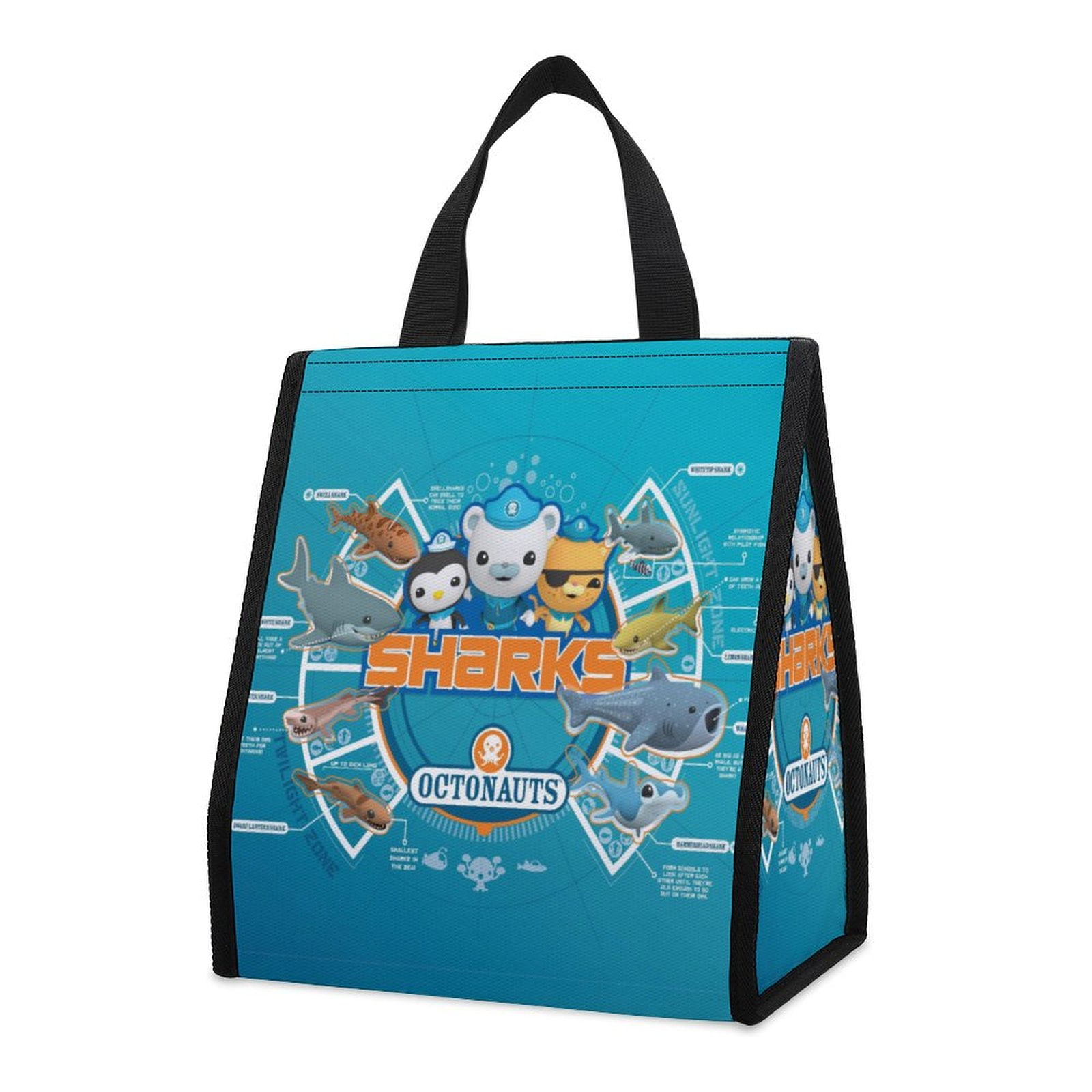 Octonauts Lunch Bag Insulated, Lunch Box Bag, Reusable Lunch Tote Bag ...