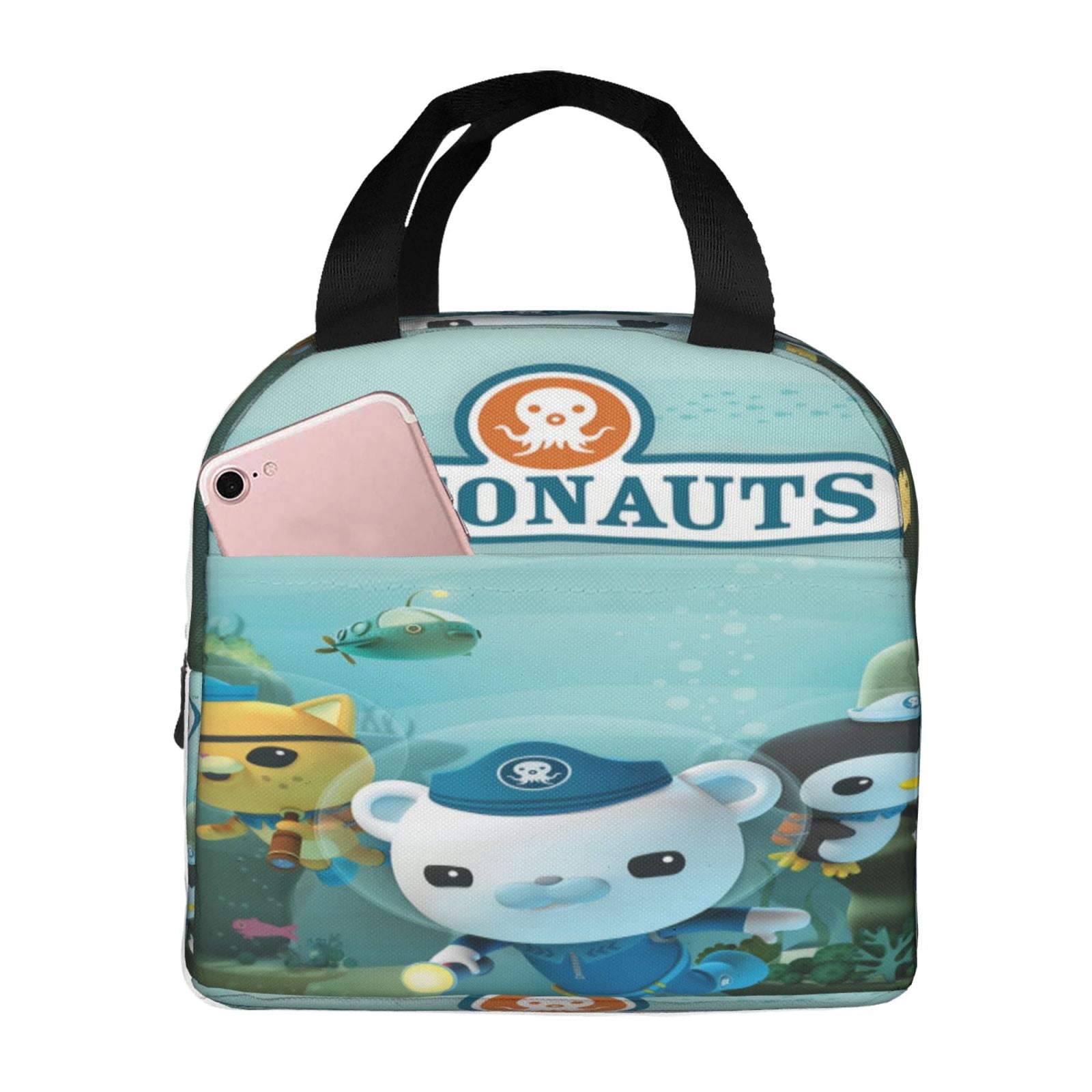 Octonau-t Lunch Bag Kawaii Anime Reusable Cooler Bag Lunch Box ...