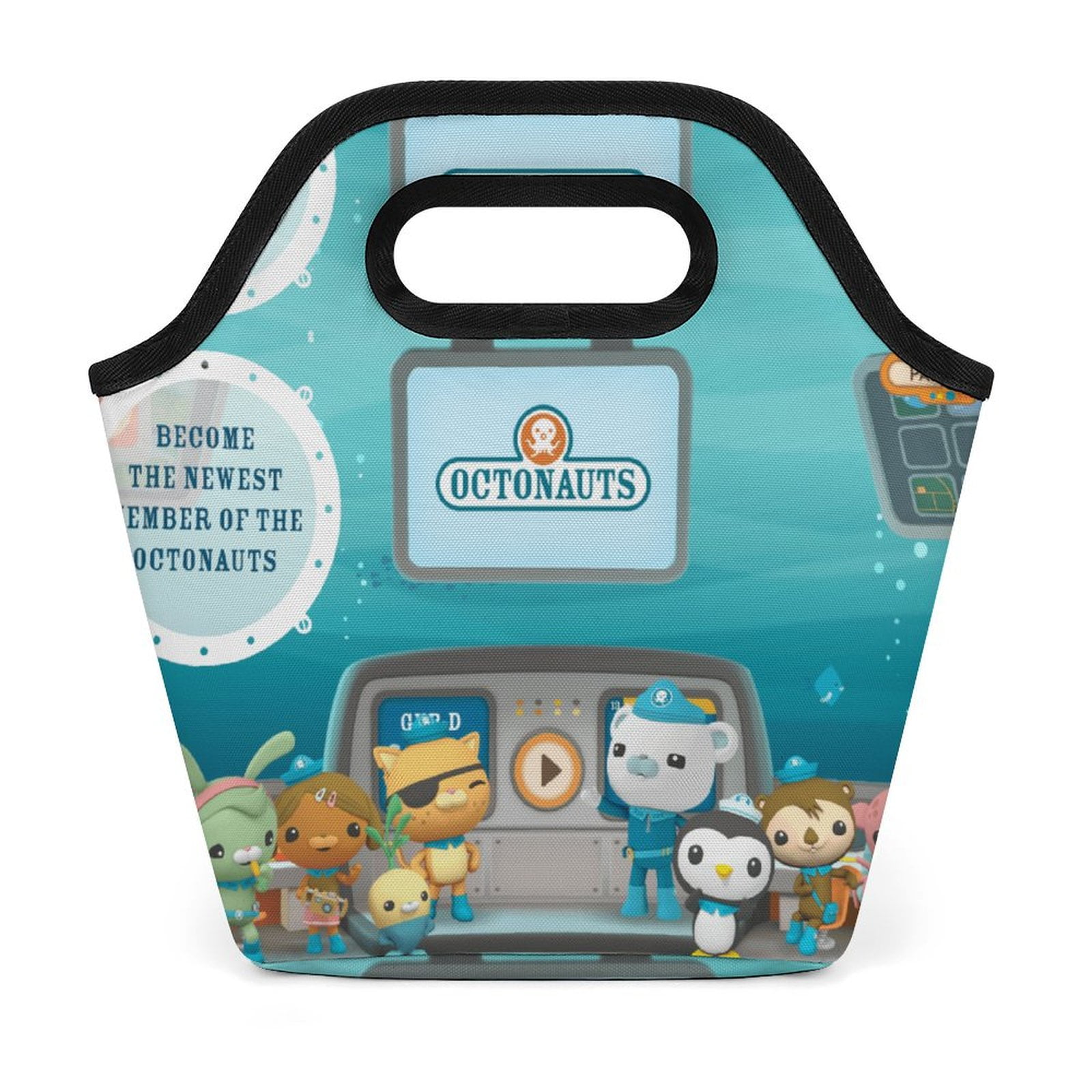 Octonauts Lunch Bag, Lunch Box Bag, Reusable Lunch Tote Bag, Lunch Box ...